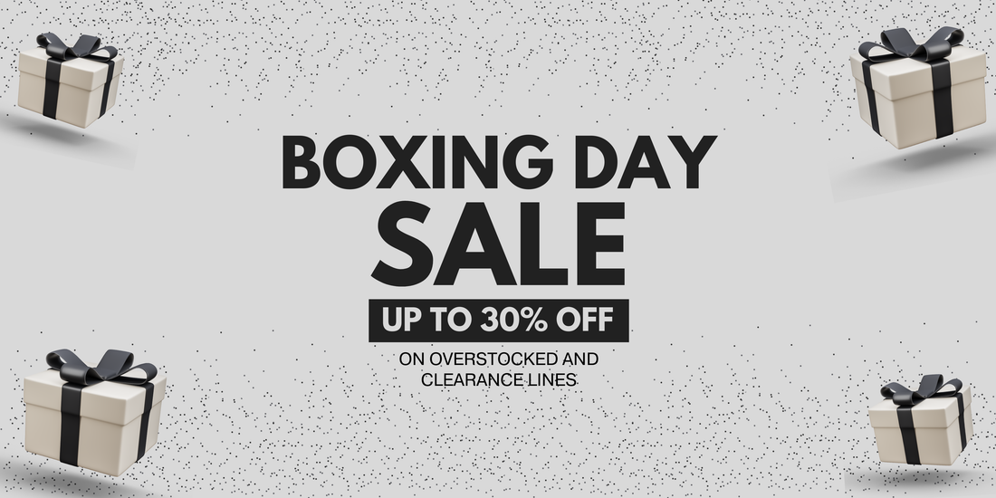 Boxing Day Sale - Up to 30% off!